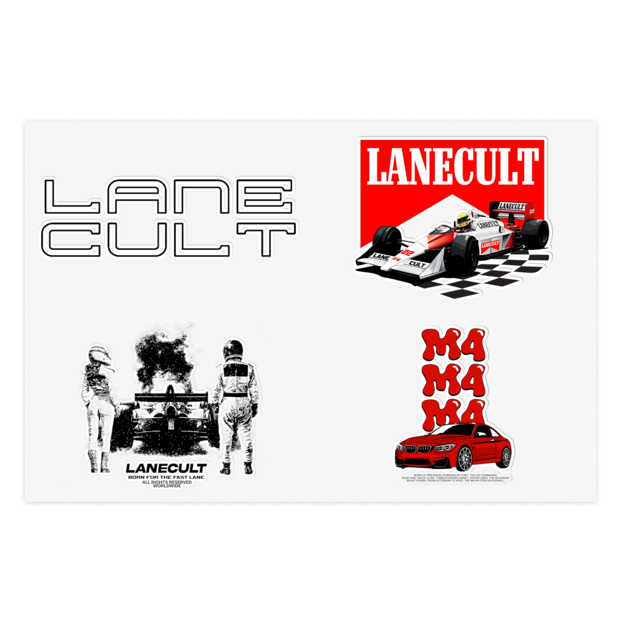 Sticker Sheet – LaneCult